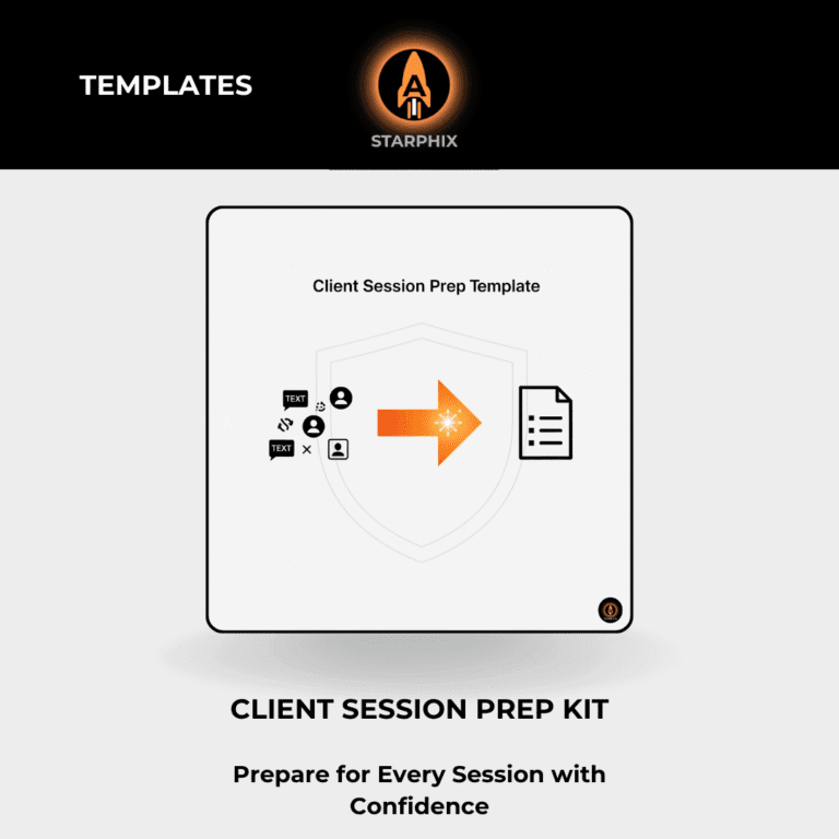 Client Session Prep Kit - Starphix